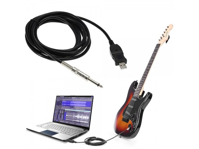 Guitar USB link,povezuje racunar i gitar