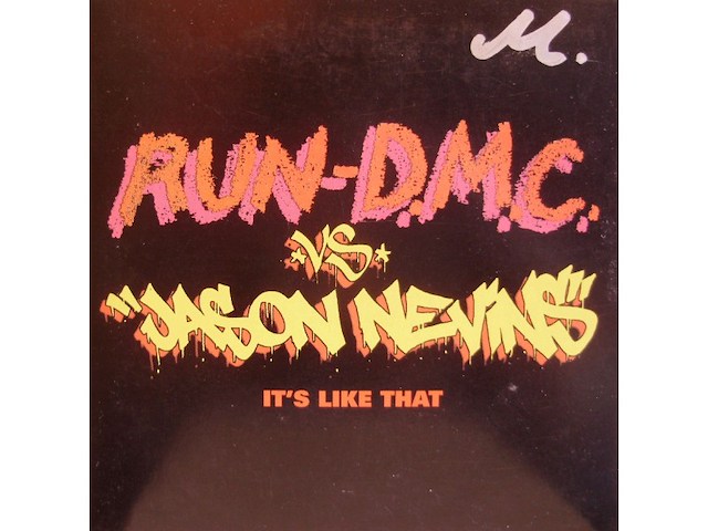 RUN D.M.C. VS `JASON NEVINS` - IT`S LIKE THAT -CD-SINGL