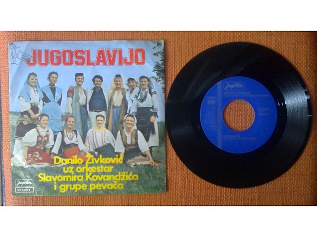 DANILO ŽIVKOVIĆ - Jugoslavijo (singl) drugi label