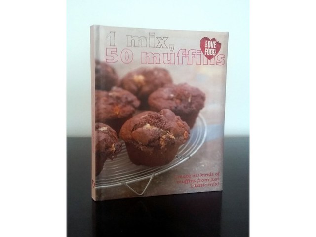 1 Mix, 50 Muffins - Love Food, nova