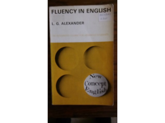 FLUENCY IN ENGLISH