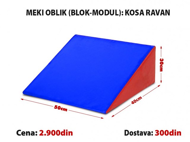 Meki oblik (blok modul): Kosa Ravan