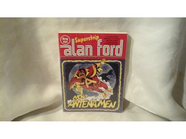 Novi antenamen broj 151 Alan Ford u foliji