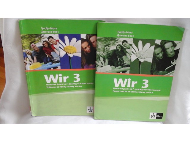 Wir 3 nemački jezik za 7 razred osnovne škole klett