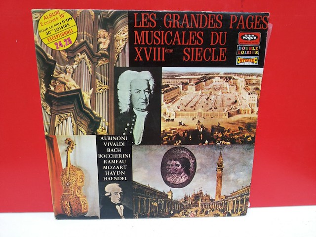 VARIOUS-LES GRANDES PAGES MUSICALES DU XVIIIeme Siecle