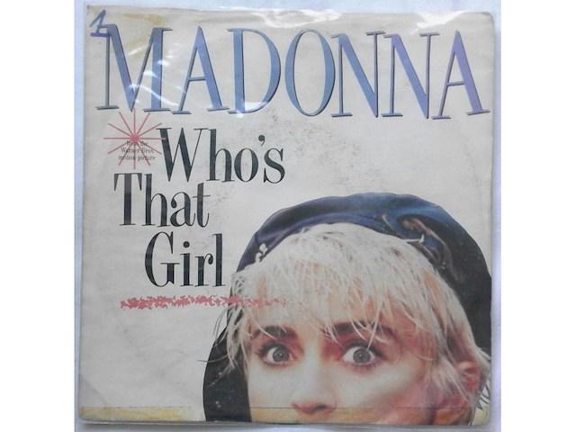 MADONNA  -  WHO`S  THAT  GIRL