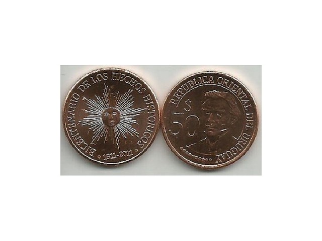 Uruguay 50 pesos 2011. UNC KM#139