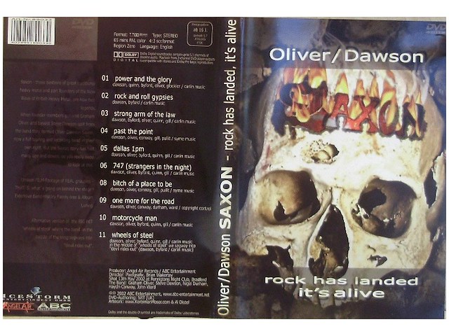 SAXON - OLIVER / DAWSON - DVD