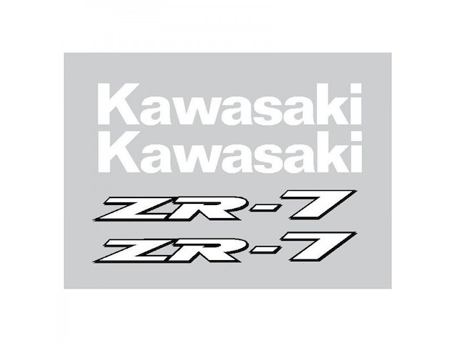 Nalepnice za motore Kawasaki ZR-7
