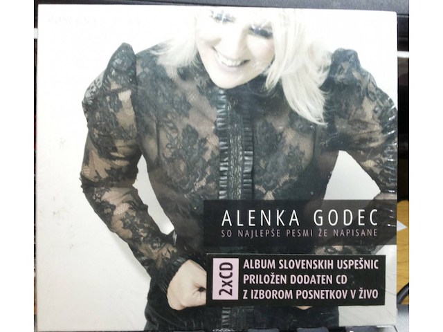 ALENKA GODEC-SO NAJLEPŠE PESMI ŽE NAPISANE,2 X CD,PROMO