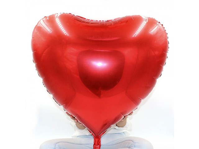 Veliki balon srce 75cm