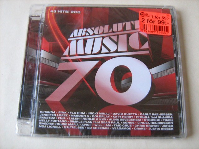 Absolute Music 70 (Various Artists) 2xCD