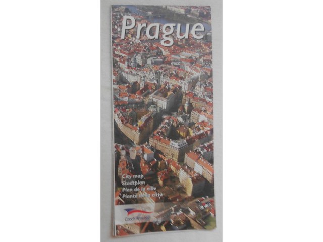 Prag - Brošura sa mapom grada