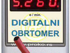 Digitalni obrtomer - broj obrtaja u minuti