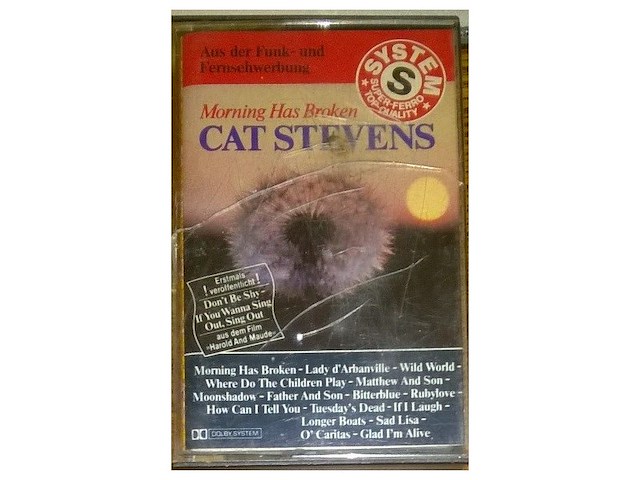 Audio kaseta CAT STEVENS - MORNING HAS BROKEN, 1967.