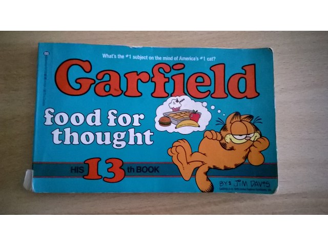 Gargield food for thought his 13th book