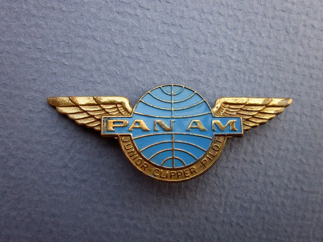 PAN AM Junior Clipper Pilot značka