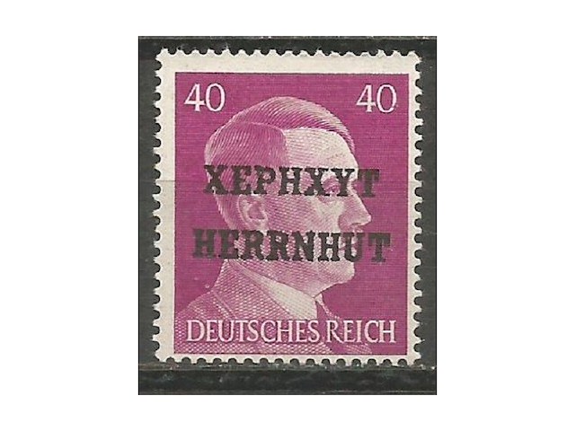 Nemačka,Hernhut 40 pf 1945.,čisto