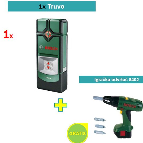 Detektor metala Bosch Truvo + Igračka odvrtač