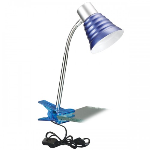Stona lampa sa štipaljkom Elit plava EL7960