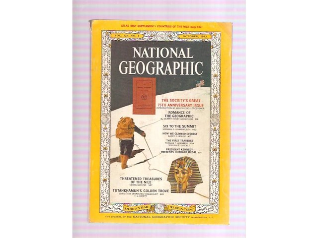National geographic Oktobar 1963