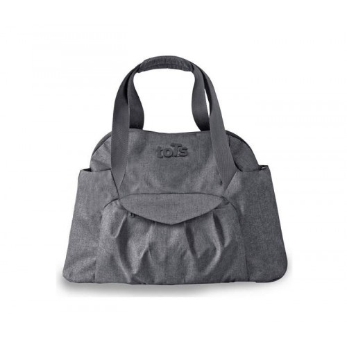 Torba za mamu Tots Voyage Dark Grey Melange