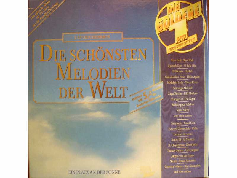 Various - Die Schönsten MelodienDerWelt-Die Goldene2LP
