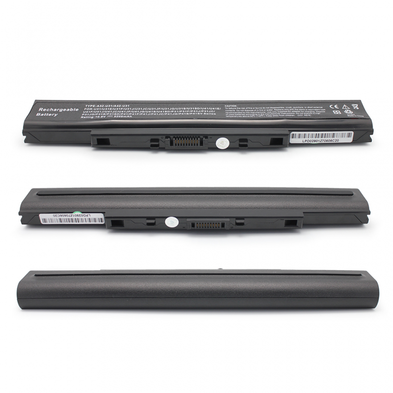 Baterija za laptop Asus U31 U41 P31 P41 X35 Series -Â A32-U31, A41-U31 5200mAh