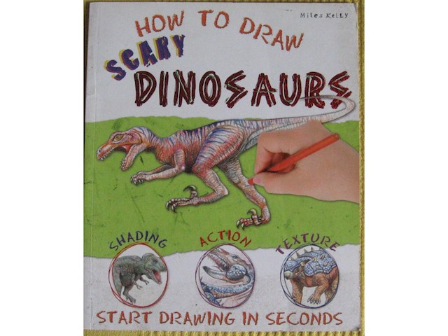 How to draw scary Dinosaurs  Miles Kelly