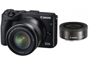 Canon EOS M3 + 18-55 IS STM + 22 f/2 STM