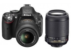 Nikon D5200 18-55 VR + 55-200 VR