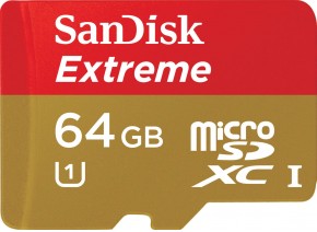 SanDisk Micro SDXC 64GB Extreme 45MB/s