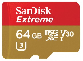 SanDisk Micro SDXC 64GB Extreme 90MB/s
