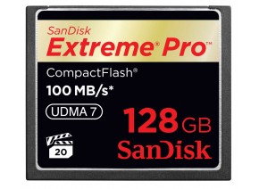 SanDisk Compact Flash 128GB Extreme Pro 100MB/s