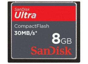 SanDisk Compact Flash 8GB Ultra 30MB/s