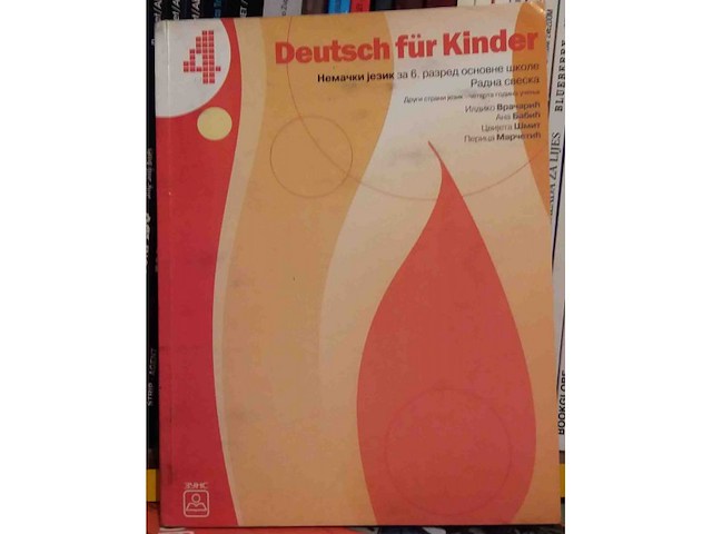 Deutsch fur kinder 4 - Nemački jezik - radna sveska