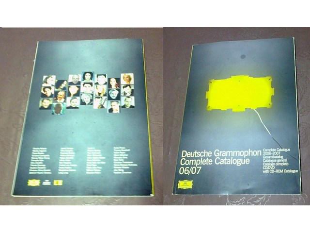 DEUTSCHE GRAMMOPHON Complete Catalog 06/07 + CD