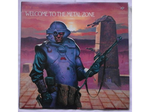 VARIOUS  -  WELCOME  TO  THE  METAL  ZONE