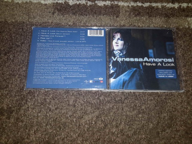 Vanessa Amorosi - Have a look Maxi single limited , O.