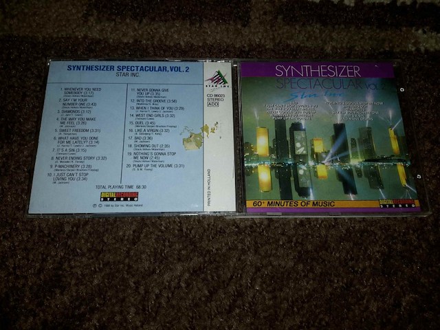 Synthesizer spectacular Vol.2 , ORIGINAL