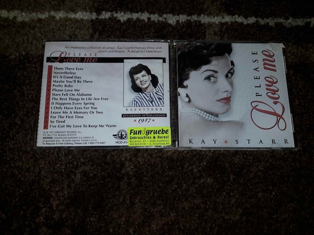 Kay Starr - Please love me , ORIGINAL