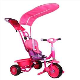 Dečiji tricikl u roze boji