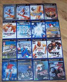 PlayStation 2 igre sportske 15 kom.