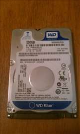 Hard disk 2,5" Seagate i WD 500gb SATA ispravan