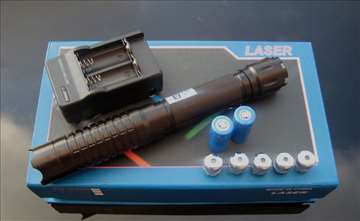 Najjači blue laser 10.000mW - pali sve!