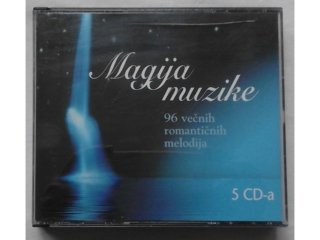 Various - 5CD Magija Muzike 96 vecnih romanticnih melod
