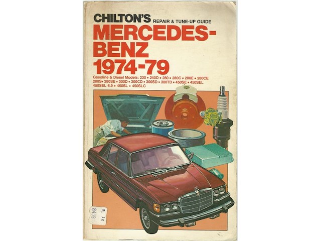 vodic za popravku i podesavanje mercedes-benz 1974-79