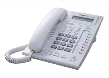 Digitalni sistemski telefon kx-t7665, beli, novo.