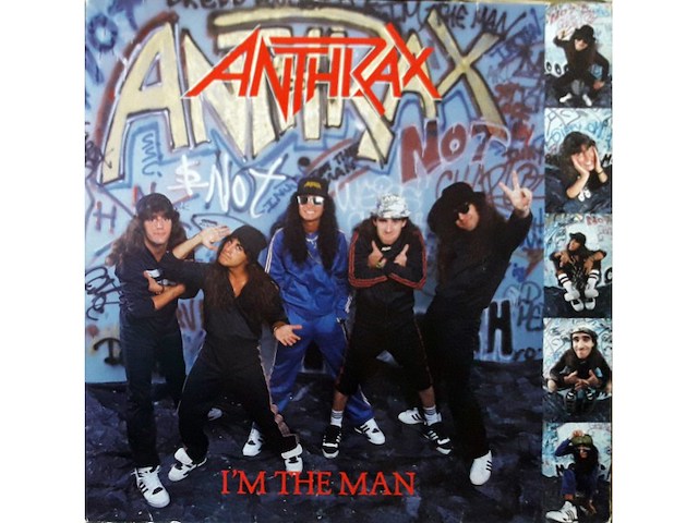 LP: ANTHRAX - I`M THE MAN (GERMANY PRESS)