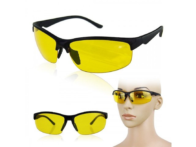 Naočare za NOĆNU vožnju, zaštita od sunca UV400